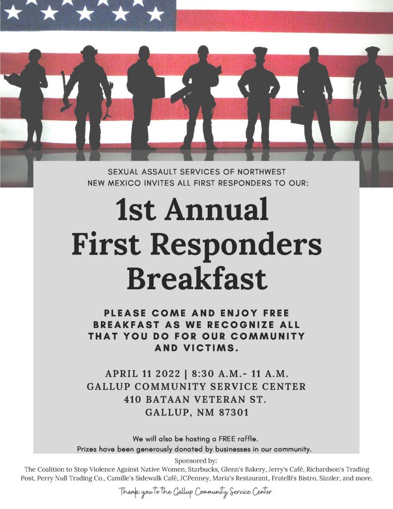 1st Annual First Responders Breakfast – Sexual Assault Services of ...